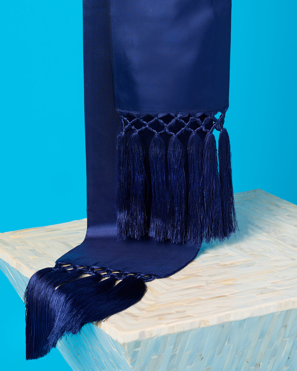 NicoBlu® Cosima Sash Belt in Navy