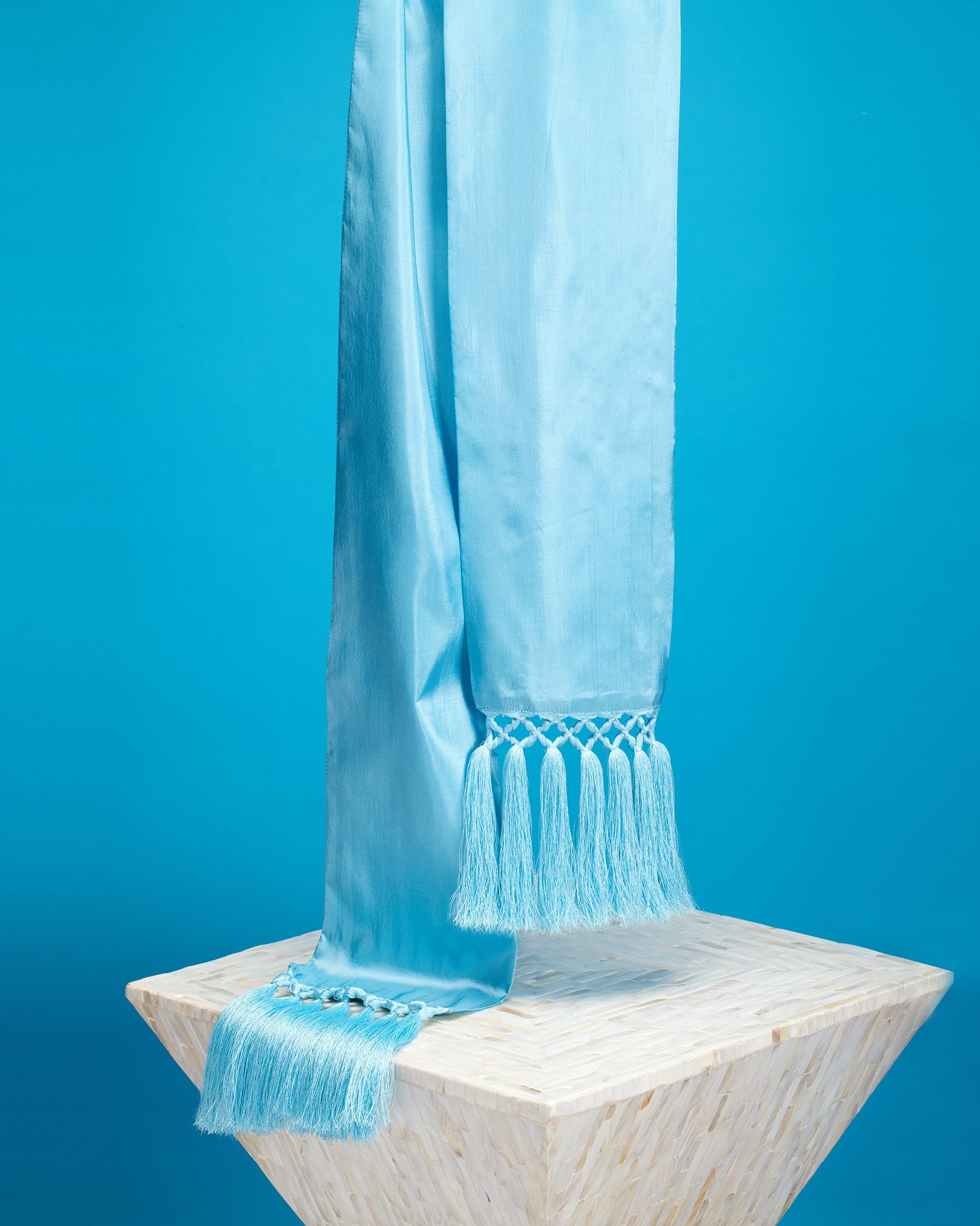 NicoBlu® Cosima Sash Belt in Bermuda Turquoise